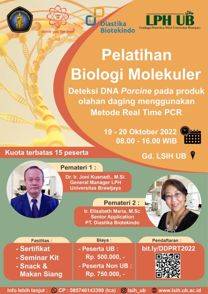 Pelatihan dari divisi Molekuler dan Seluler tentang deteksi DNA porcine ... Pelatihan dari divisi Molekuler dan Seluler tentang deteksi DNA porcine ...